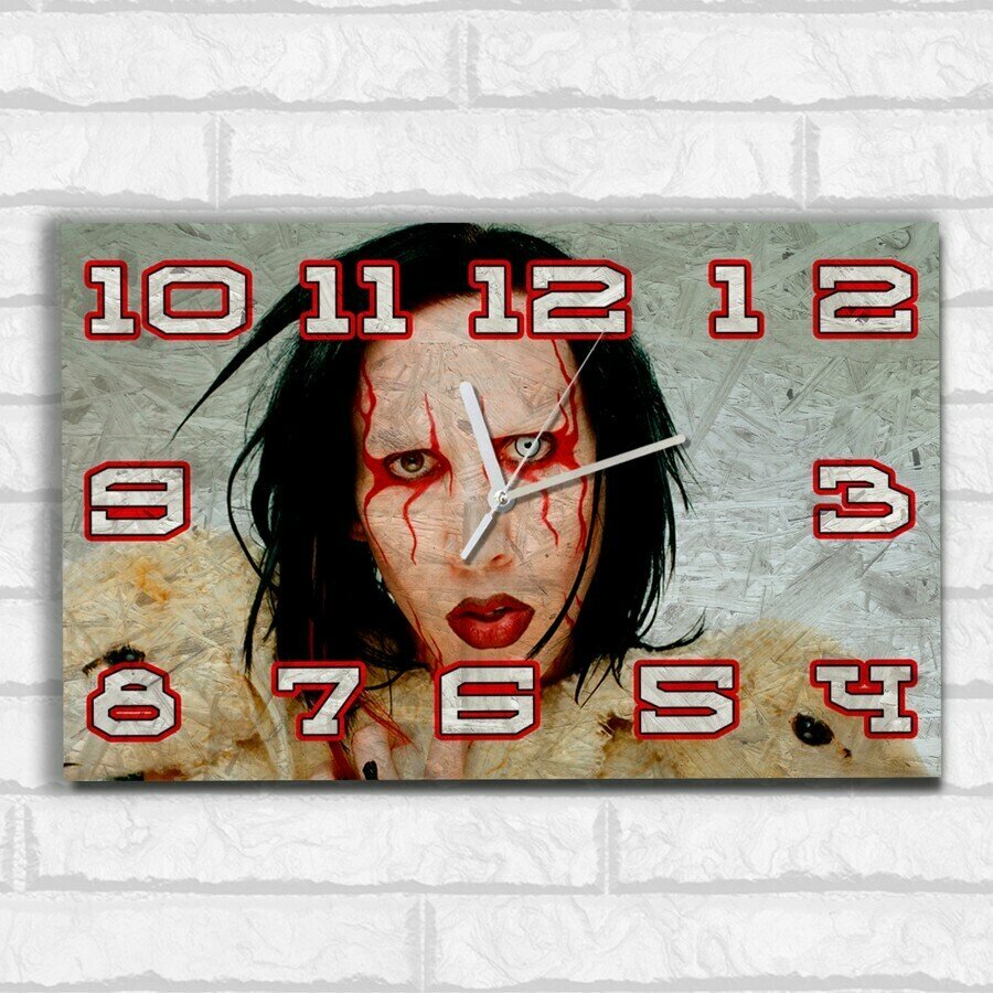 Настенные бесшумные часы ОСП, музыка The Beatles - 4840