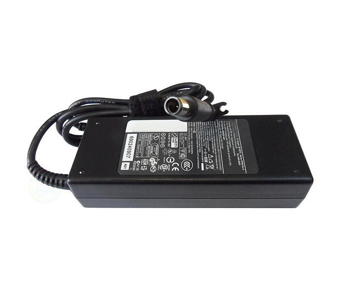 Блок питания (зарядка) для ноутбука HP 19V 4.74A (7.4*5.0) Сетевой кабель