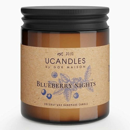 Свеча ароматическая Ucandles Blueberry Nights Chez Maman 13