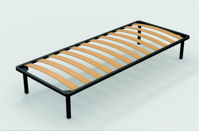 Ортопедическое основание металлическое для кровати шириной 90 см ширина 88 см, длинна 198 см, высота 25 см