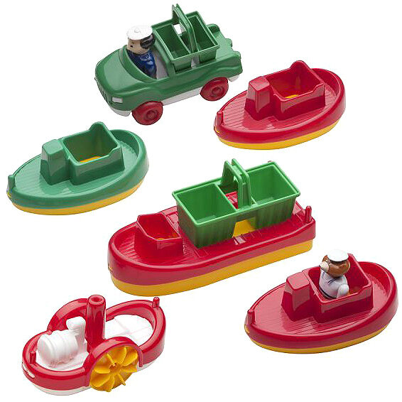 Набор лодок 8 шт, AquaPlay, A243