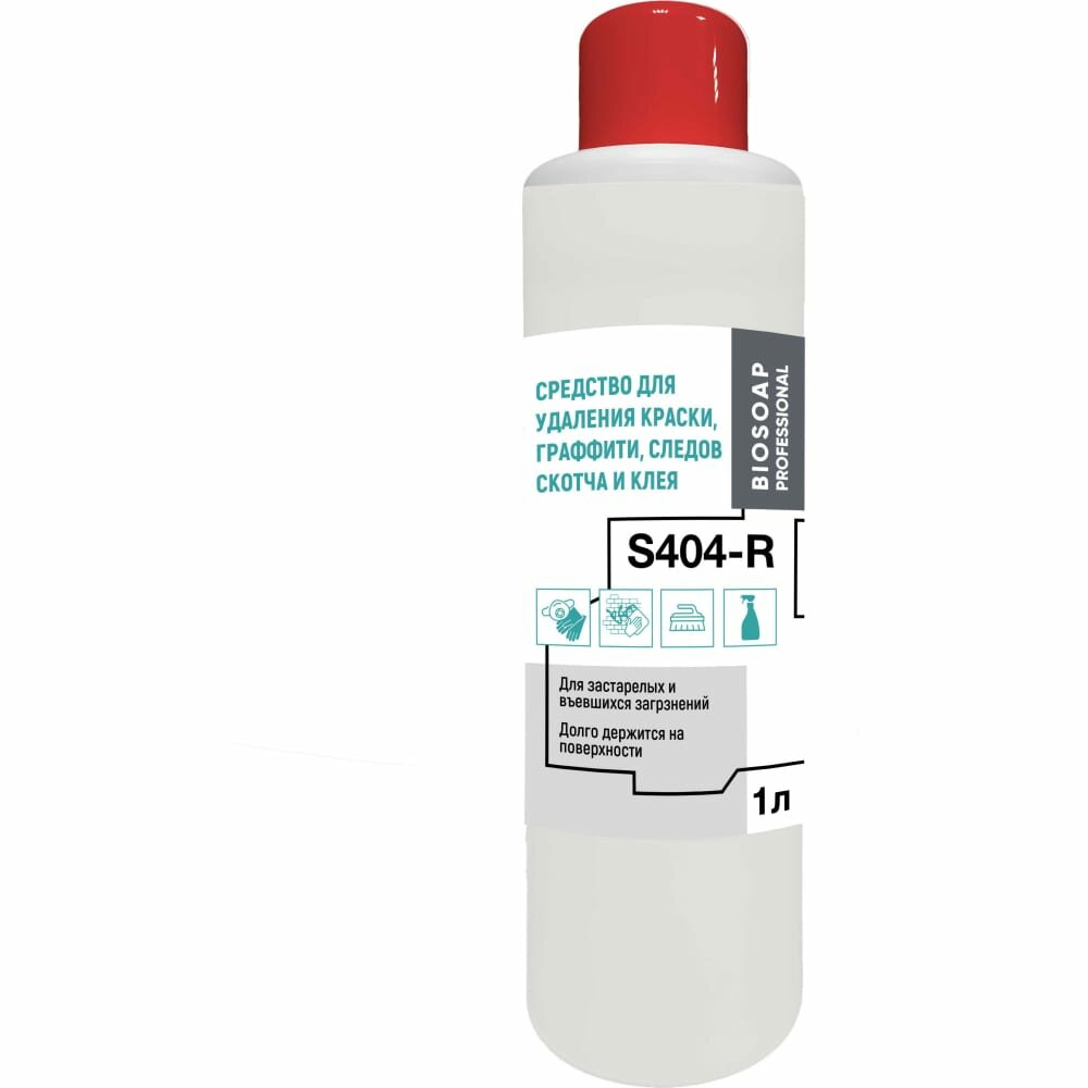 Средство для удаления краски, граффити, следов скотча и клея АиС BIOSOAP PROFESSIONAL (готовое к применению) S404 1кг 9090201