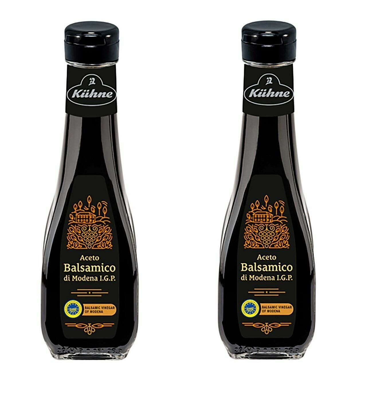 Уксус Итальянский оригинальный бальзамический 6% "Kuhne" 250 мл 2 шт