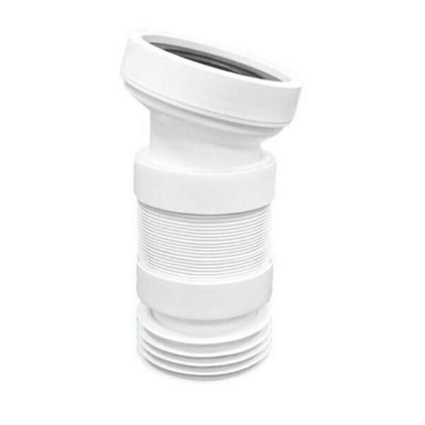 Гофра для унитаза McAlpine угловая 14° L260-365 мм (MRWC-F10R)