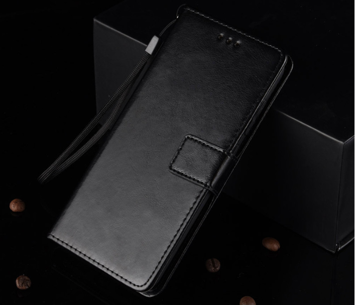 Чехол-книжка MyPads для UMIDIGI Bison GT2 / GT2 Pro из эко-кожи с подставкой застёжкой и визитницей черный