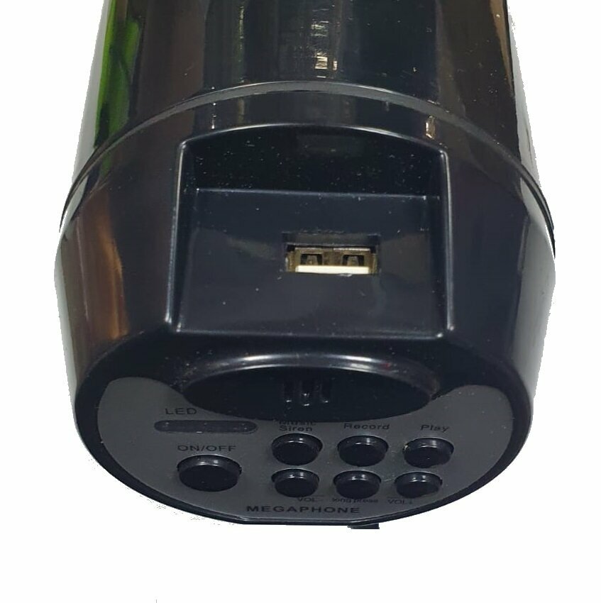 Рупор/Мегафон/громкоговоритель на АКБ с записью голоса и USB 15-25 Вт
