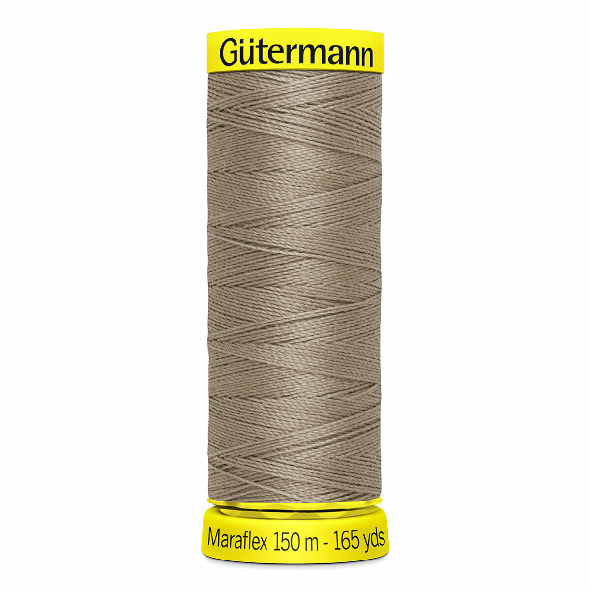 Нитки швейные Gutermann Maraflex 120 для эластичных, трикотажных материалов, 150 м, 100% ПБТ, 5 шт (199 мускатный орех)