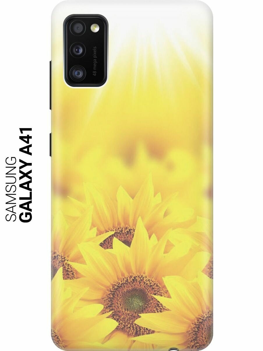 Силиконовый чехол на Samsung Galaxy A41, Самсунг А41 с принтом "Многолетнее древо"