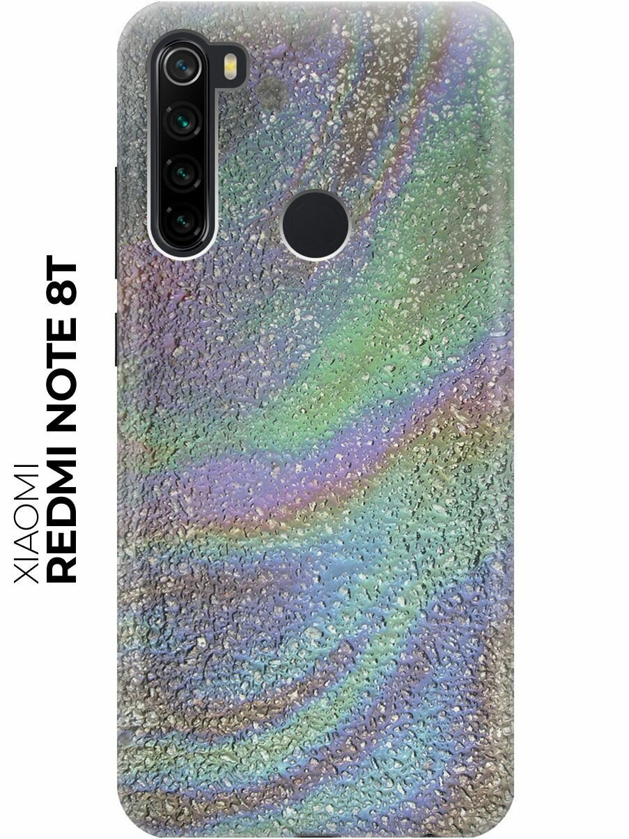 Силиконовый чехол Бензиновый рисунок на Xiaomi Redmi Note 8T / Сяоми Редми Ноут 8Т
