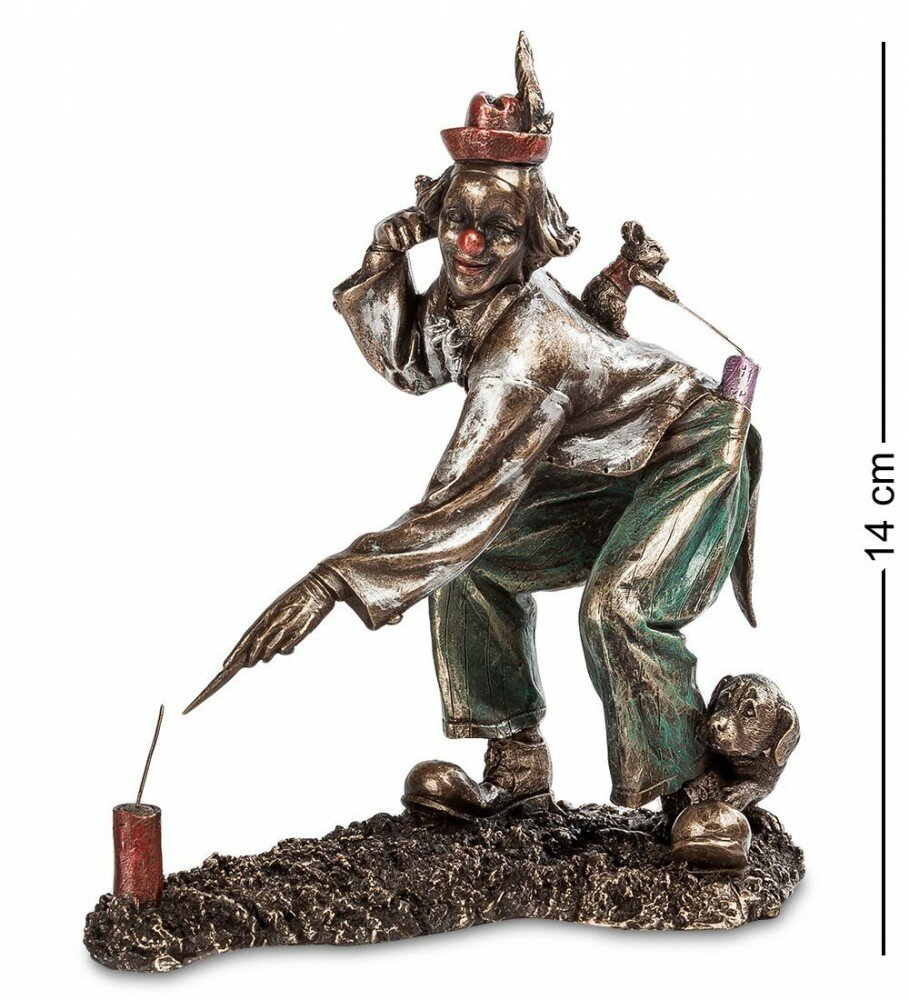 Статуэтка Veronese "Клоун" (bronze) WS-677