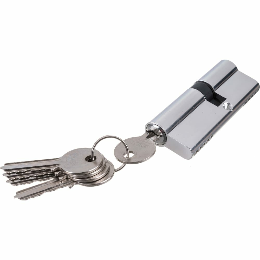 Цилиндровый механизм AJAX AX100/80 mm 30+10+40 CP хром 5 кл. 39835