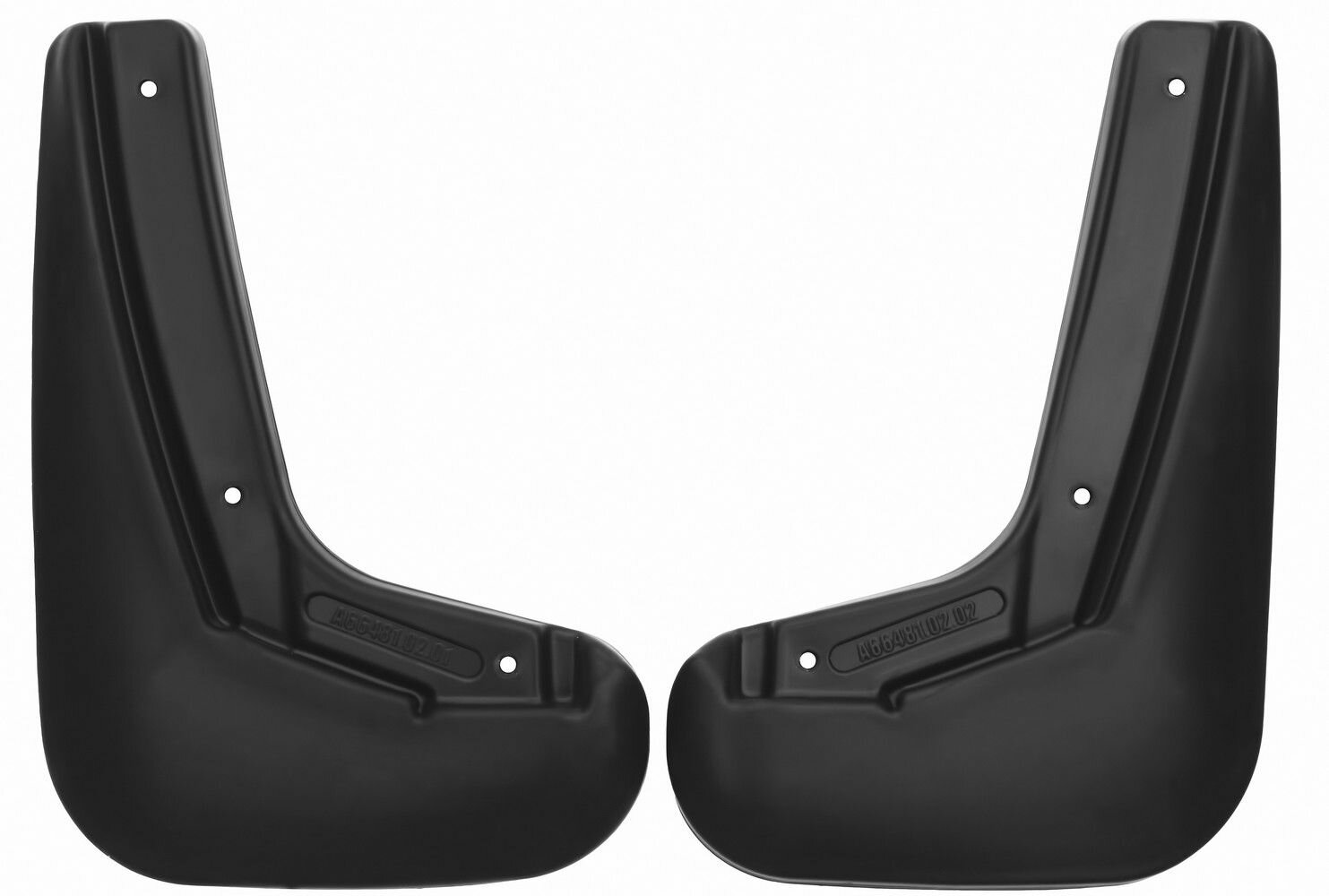 Брызговики задние подходят для JAC J7 I 2020 - 2 шт.(optimum) в пакете / Джак / Джак Джей 7