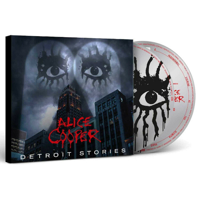 Расширенное издание Alice Cooper — Detroit Stories (RU)(CD+DVD)