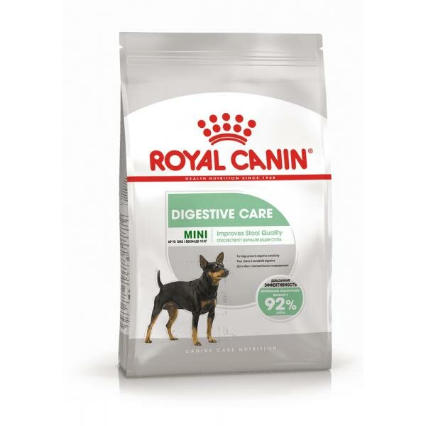 Royal Canin Для собак малых пород- забота о пищеварении Mini Digestive Care, 3кг