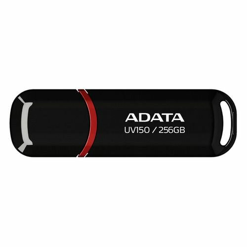 Флешка USB A-Data UV150 256ГБ, USB3.0, черный [auv150-256g-rbk]