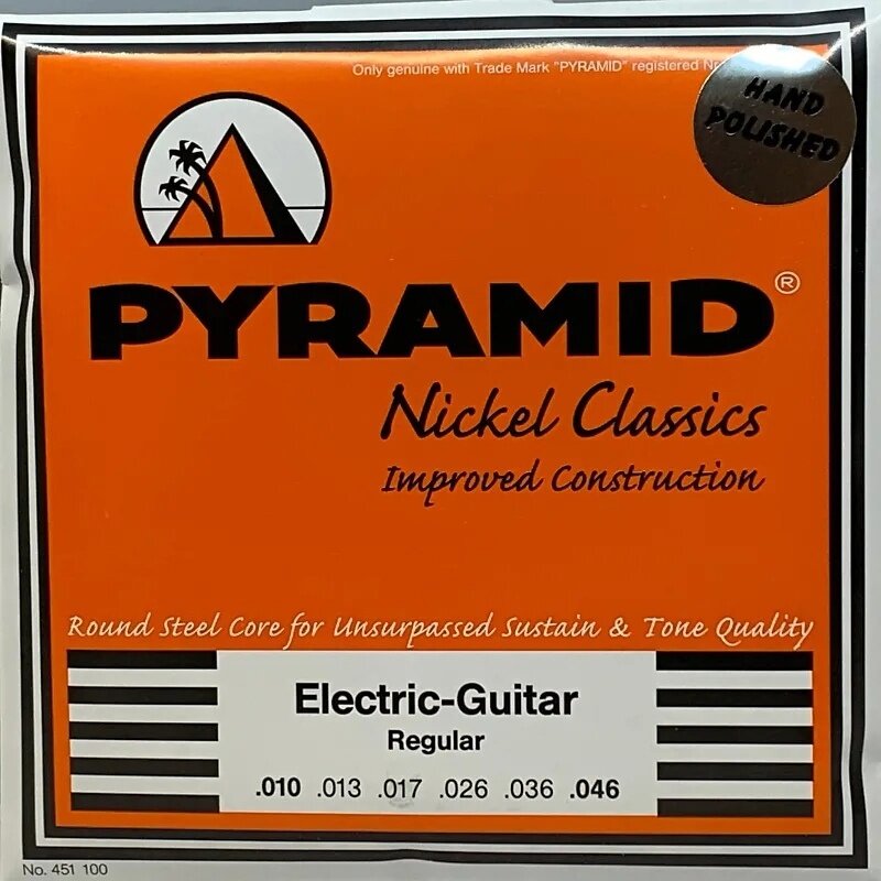 Струны для электрогитары, никель, Pyramid P452 Studio Masters - (11-50)