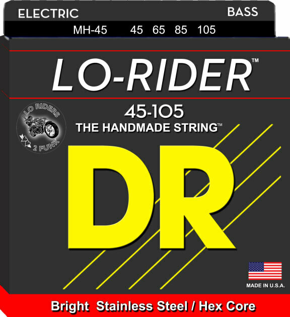 Струны для бас-гитары DR Lo-Riders MH-45 45-105
