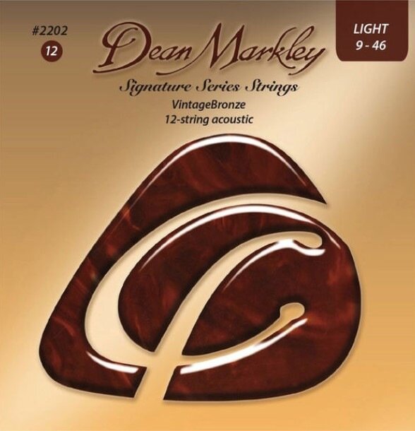 Струны для акустической гитары Dean Markley Twelve Strings LITE DM2202 9-46