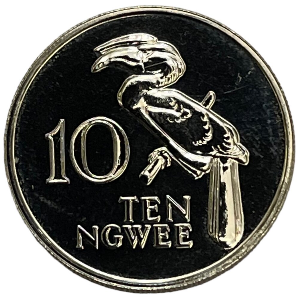 Замбия 10 нгве 1978 г. (Proof)