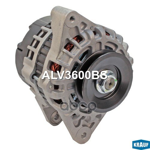 Генератор! 12V 90A KUBOTA Engine 3.8 01>, Bobcat S185 02-03 Krauf арт. ALV3600BS