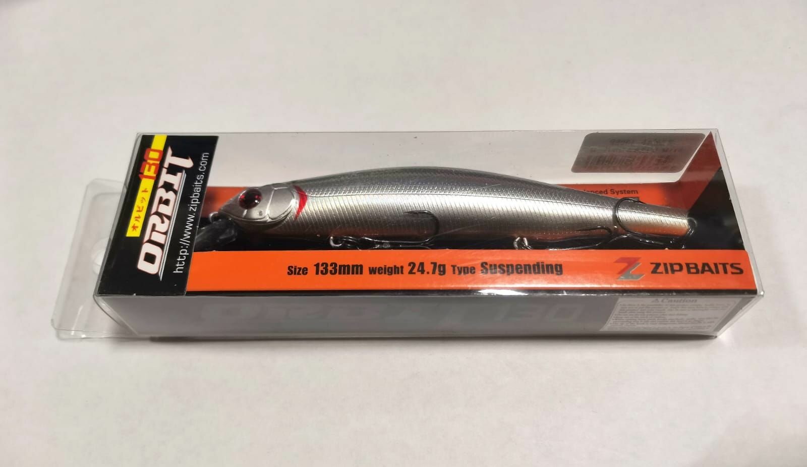 Воблер "Zipbaits Orbit" 130мм, 24,7г, 0.8м-1.4м