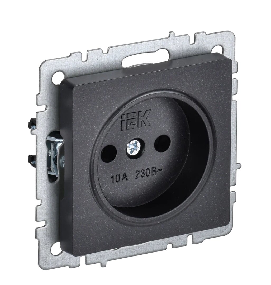Розетка IEK BR-R10-10 BRITE, 10 А
