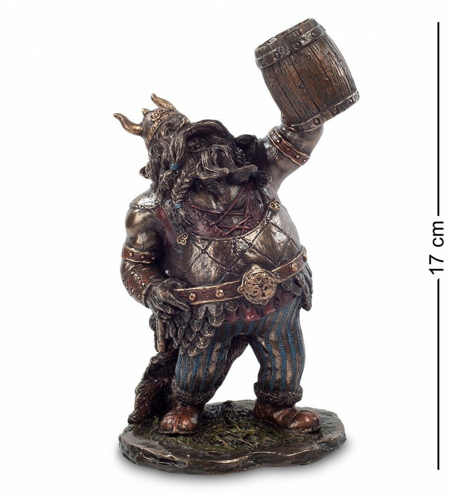 Статуэтка Veronese "Викинг с кружкой эля" WS-196