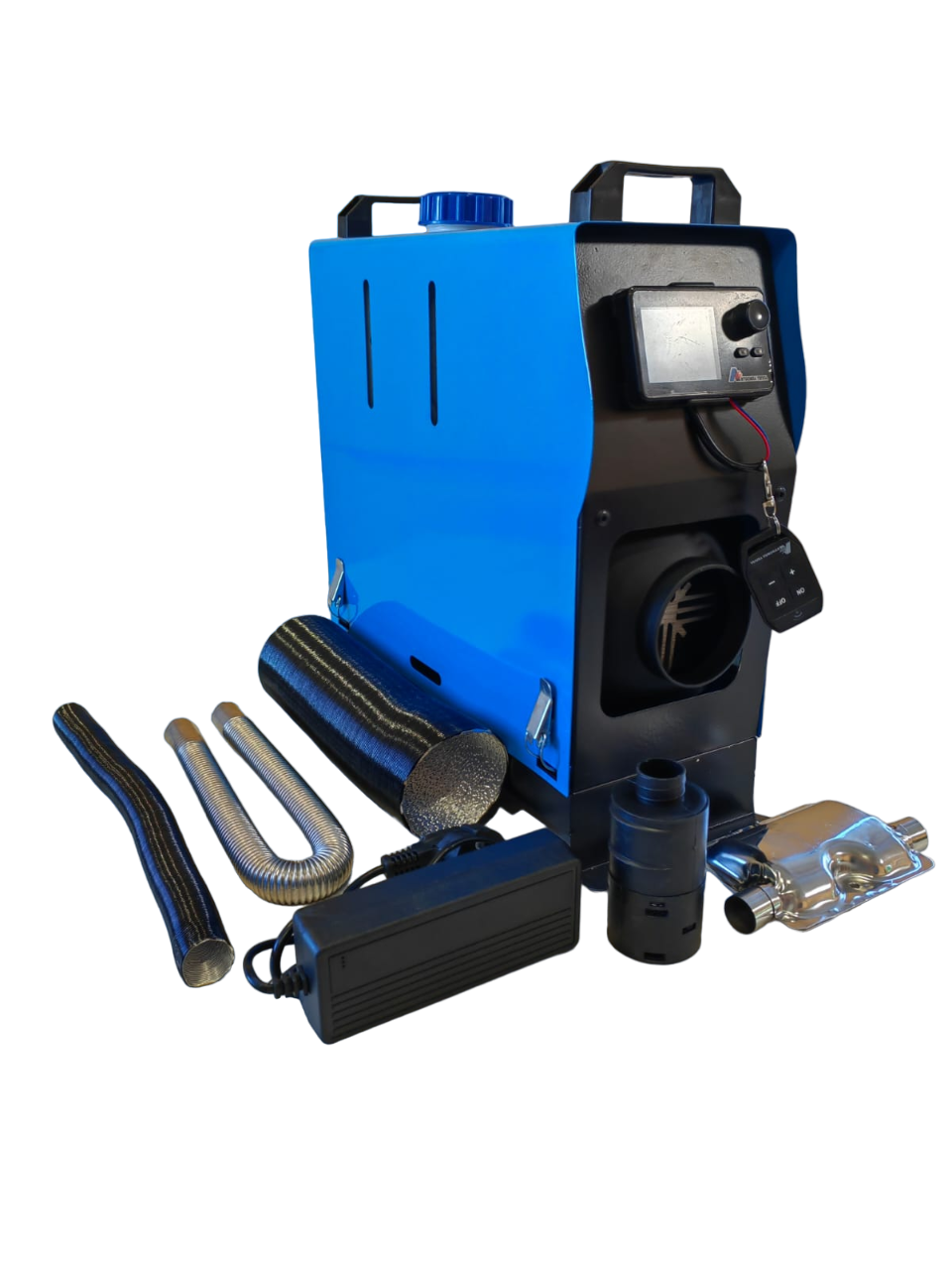 Автономный дизельный отопитель 12/24V/220V сухой фен 5000w (сухой фен)