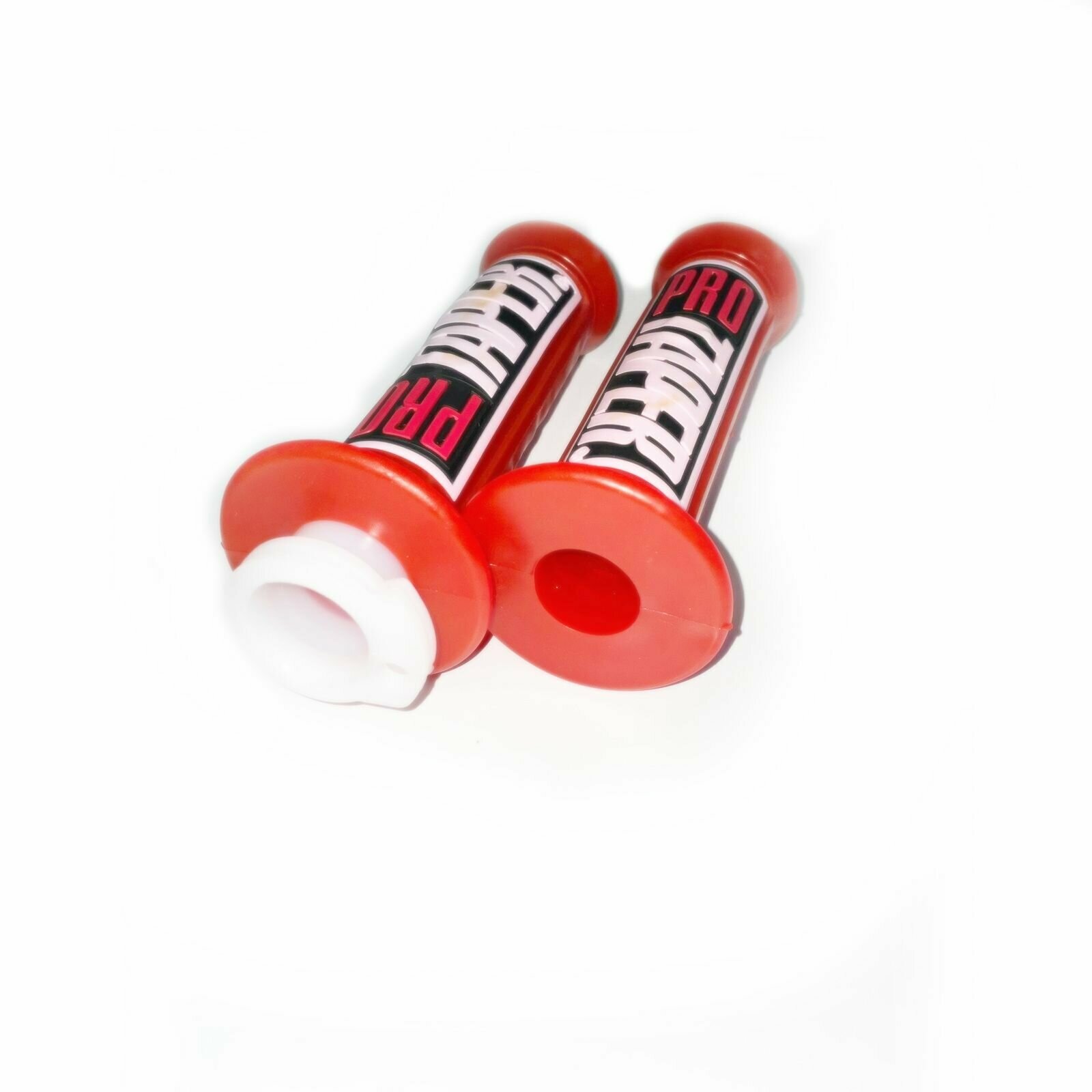 Ручка газа тюнинг силиконовая (грипсы, комплект 2шт) ProTaper (красный)