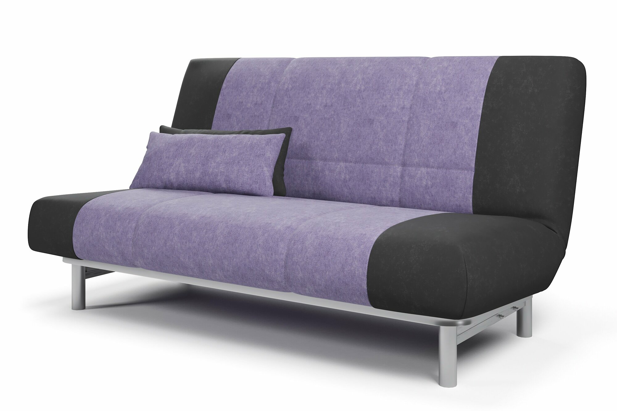 Диван-финка Novelti Forest Velvet Lux 92-12 (195х100х93, СМ 138х195), раскладной, 3 положения, металлокаркас, ППУ+латы