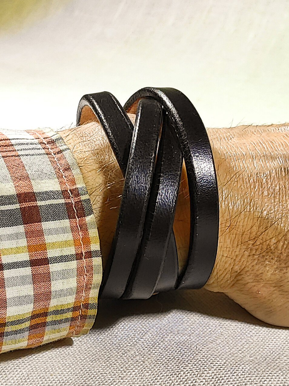 Славянский оберег, плетеный браслет