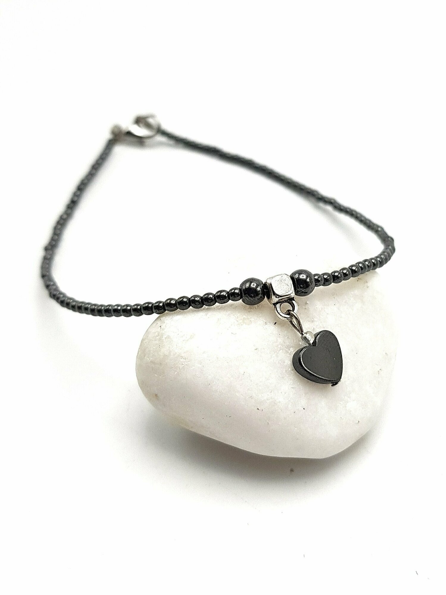 Браслет, гематит