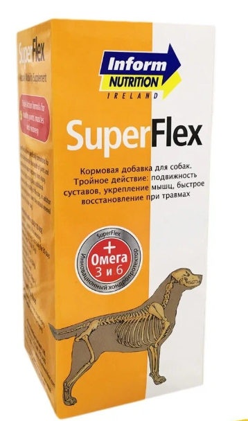 Витамины Inform Nutrition SuperFlex для собак 200 г 200 мл