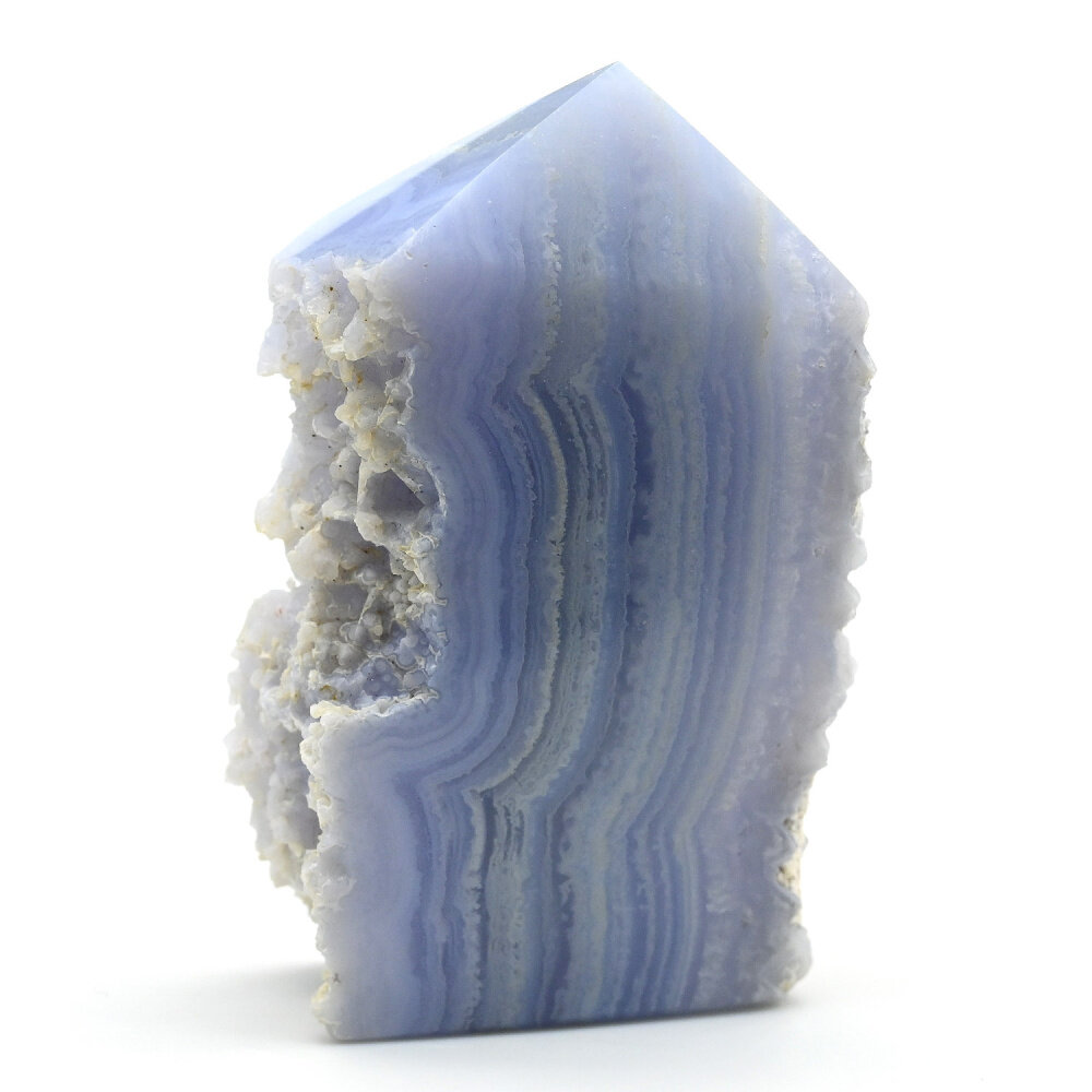 Срез сапфирина, форма кристалл 38*16*65мм, 78г .