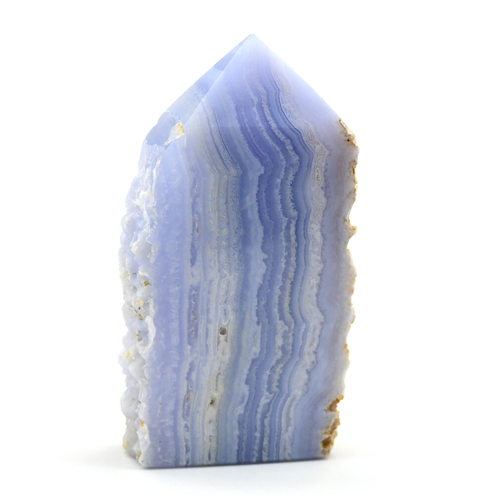 Кристалл сапфирина (агат голубой) 42*16*80мм, 105г. .