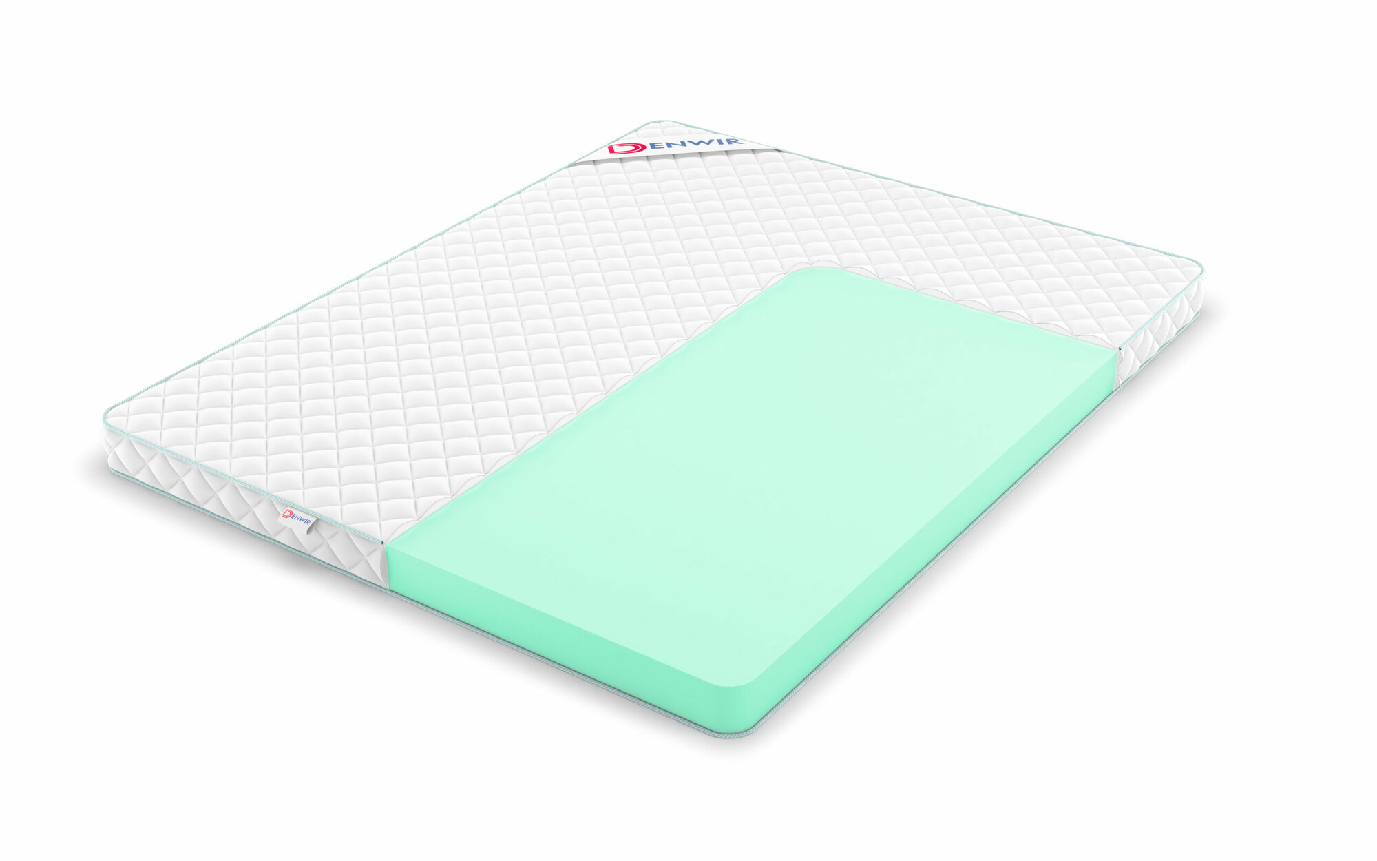 Матрас Denwir Simpl Foam 10 165х190 высота 10 см анатомический мягкий Беспружинный