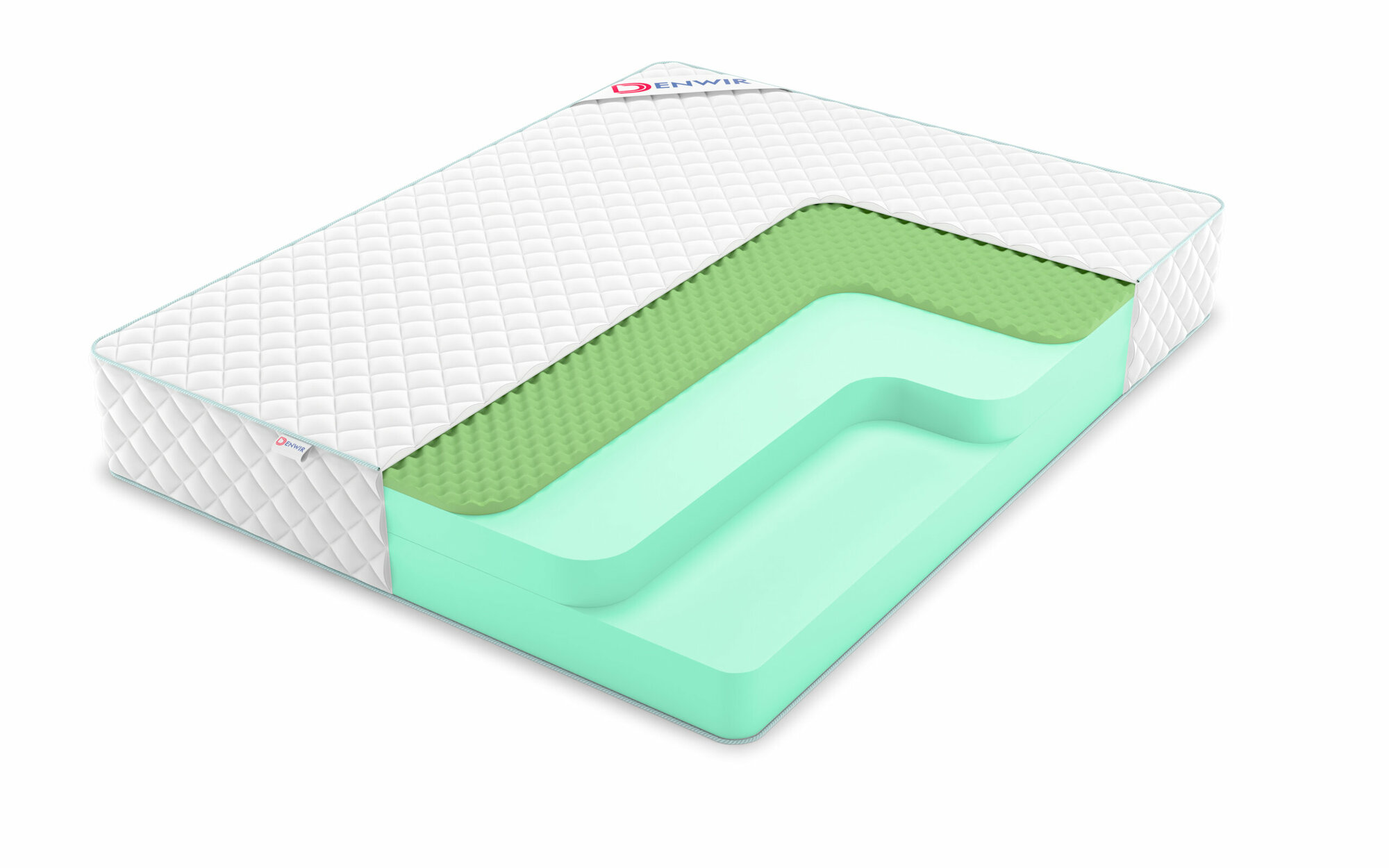Матрас Denwir Simpl Relax 27 180х200 высота 27 см анатомический средней жесткости Беспружинный