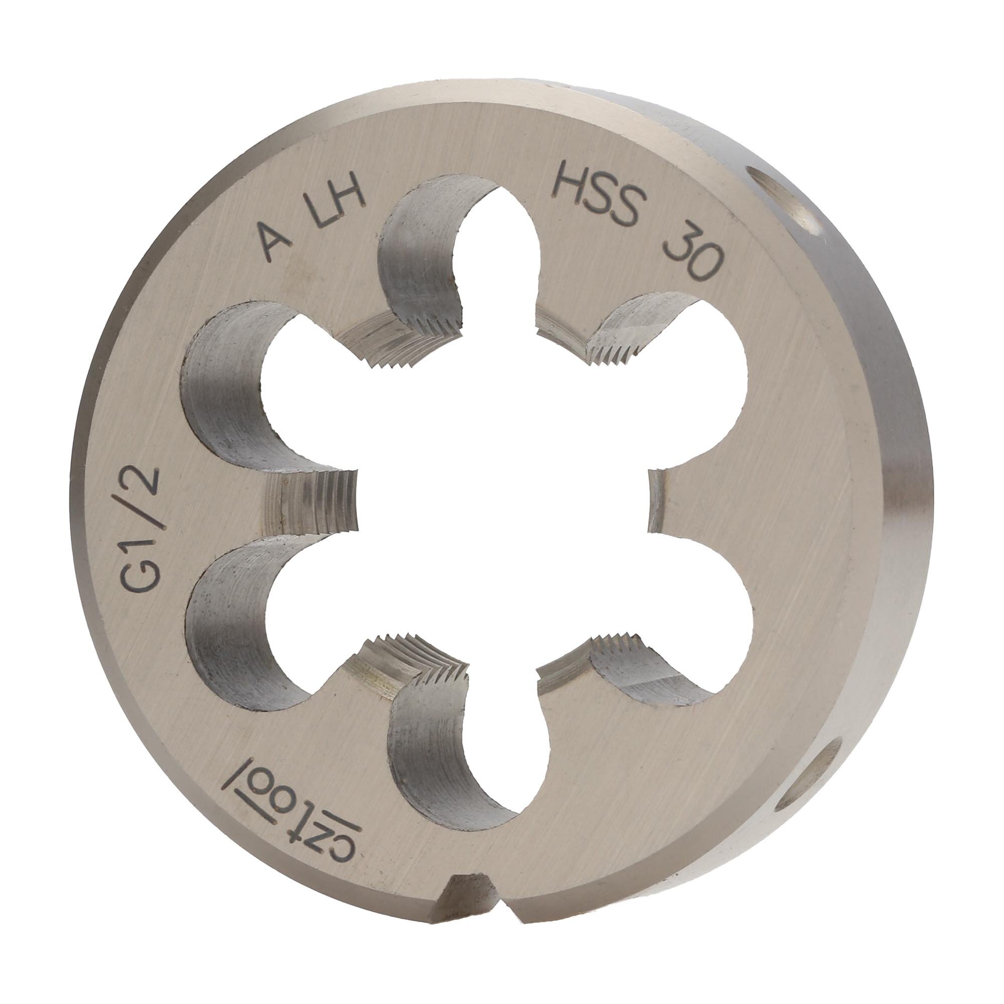 Плашка трубная левая Bucovice Tools G 1/2"-14 HSS DIN EN 24231 A 45x14мм 252120