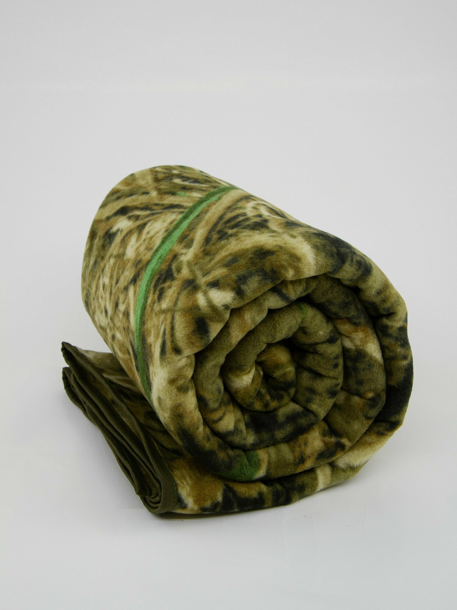 Плед милитари, тактический, армейский, камуфляжный, флисовый, камыш, 1,5 спальный, размер 150/200 — фото 1