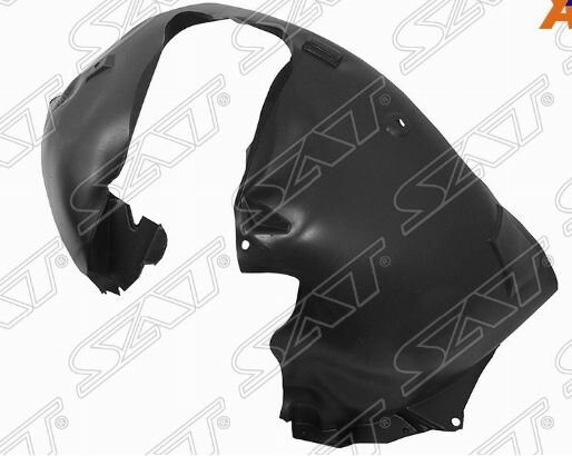 Подкрылок SAT ST-PG48-016L-2, для PEUGEOT, ABS-пластик, черный