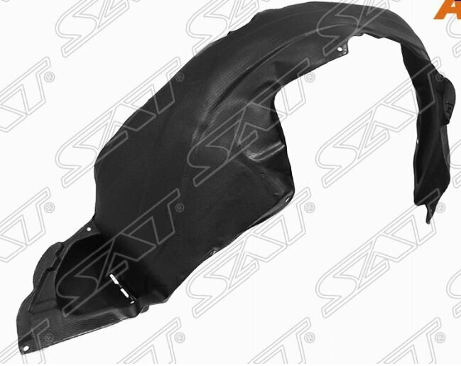 Подкрылок SAT, для Hyundai Santa Fe, передний, правый, чёрный