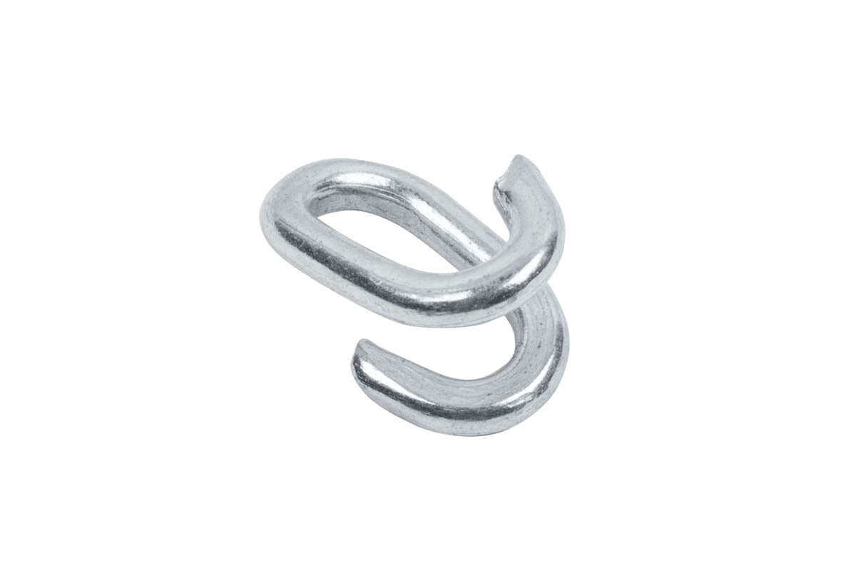 Соединитель цепей STARFIX SMP-28849-1, металл, цвет серый, диаметр 6 мм