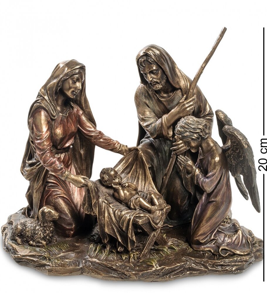 Статуэтка Veronese "Рождество Христово" (bronze) WS-874
