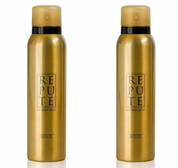 Дезодорант аэрозольный Repute Gold 2х150мл.