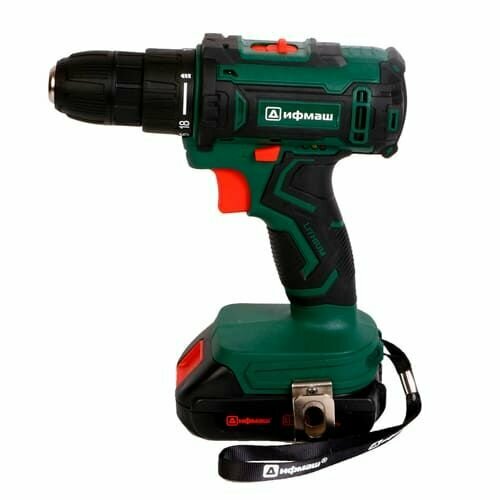 ША-20-06 "дифмаш", 20 В, 2,0 А*ч, Li-ion 2 акб.35 Н*м 0-350 об/мин, 0-1250 об/ми