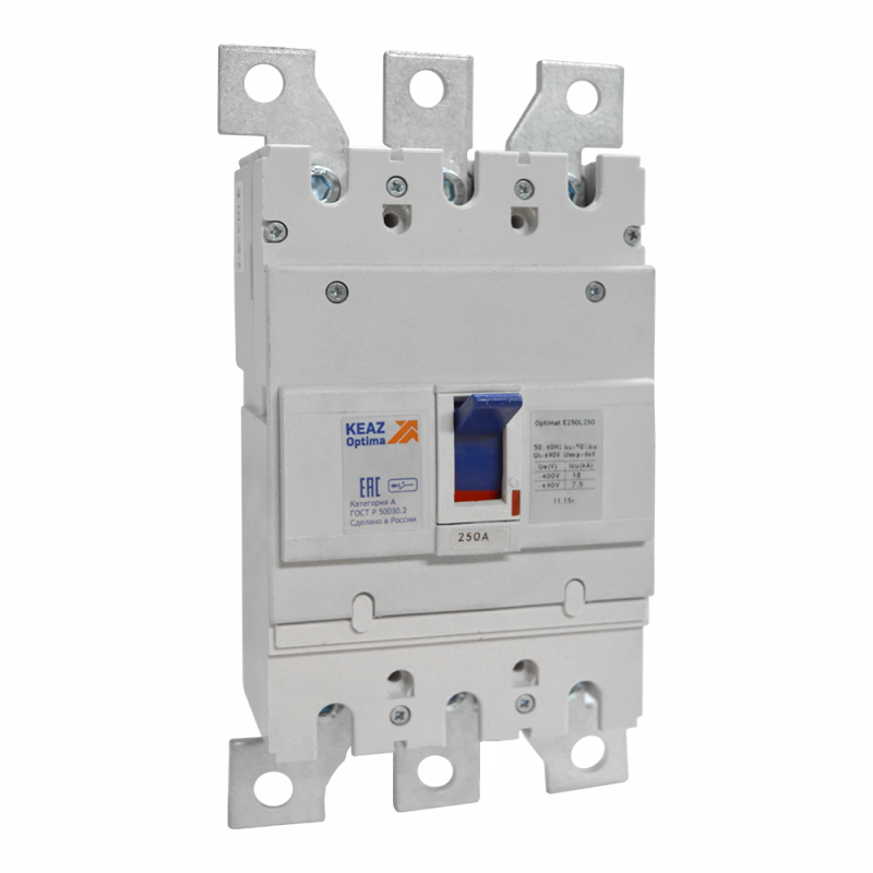 Расширители полюсов OptiMat E250-УХЛ3 (3шт), КЭАЗ 272862 (1 упак)