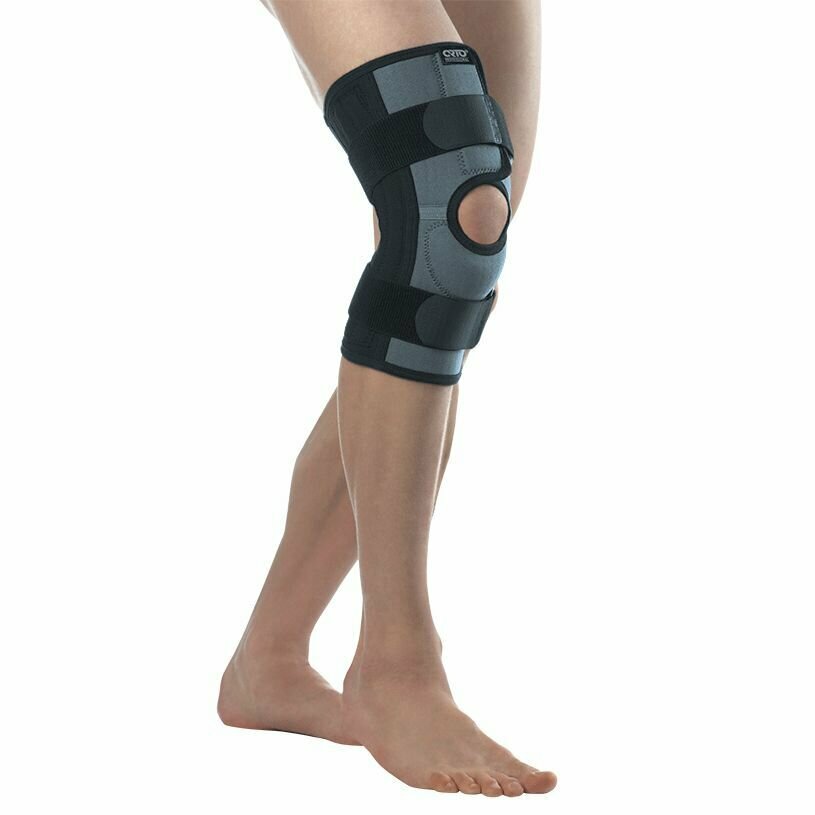 Бандаж ортопедический на коленный сустав AKN 130 усиленный, размер S