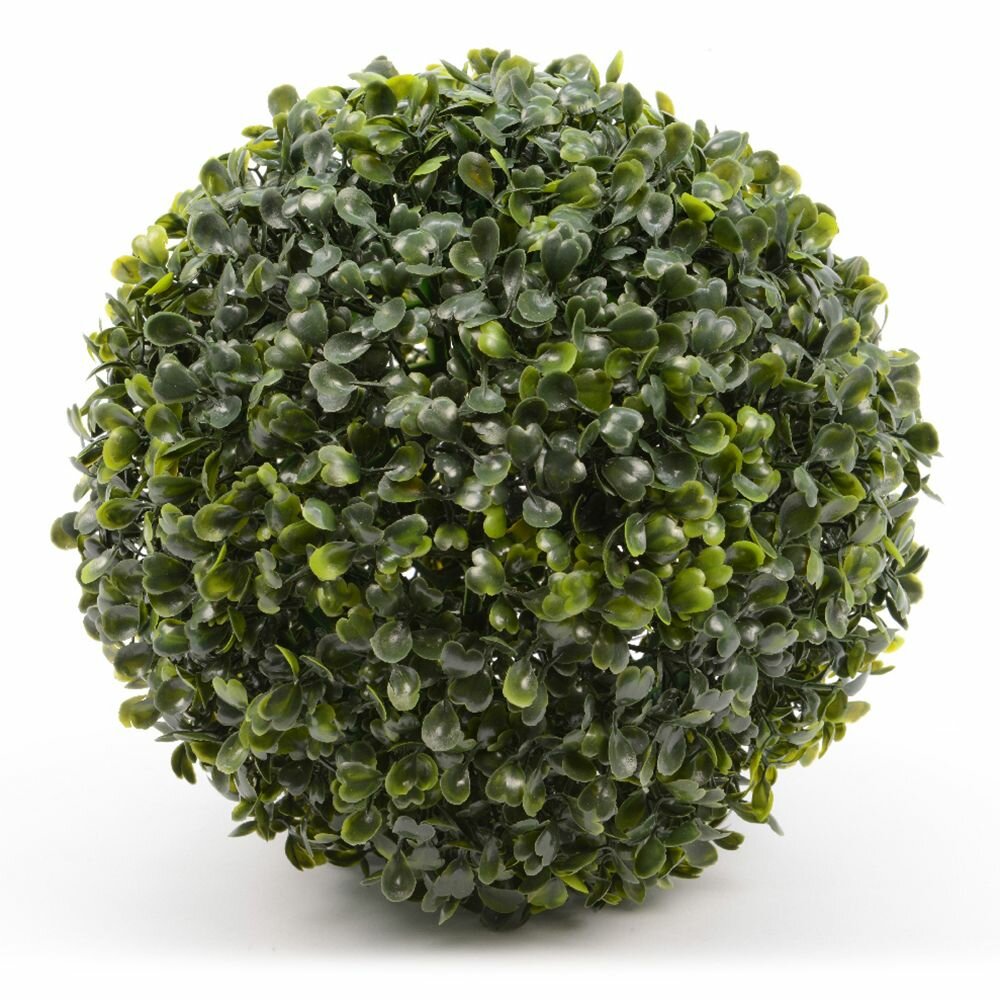 Искусственные цветы для декораторов Шар искусственный самшит диаметр 28 см