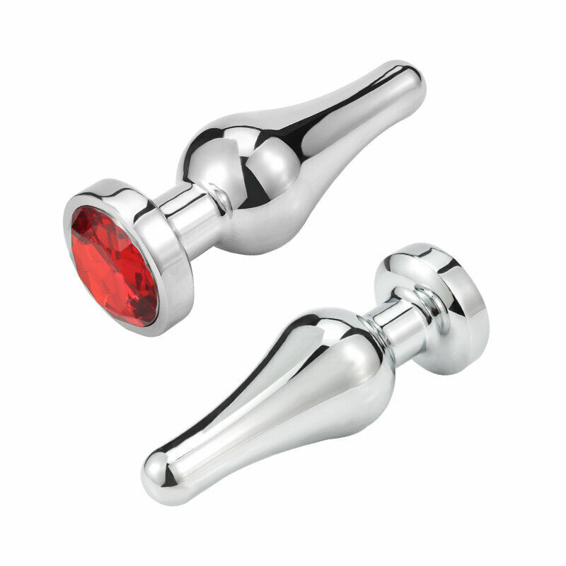 Металлическая анальная пробка, размер М