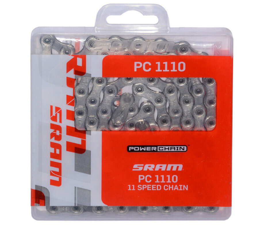 Цепь для велосипеда SRAM 11 скоростей, 114 звена+замок, серая